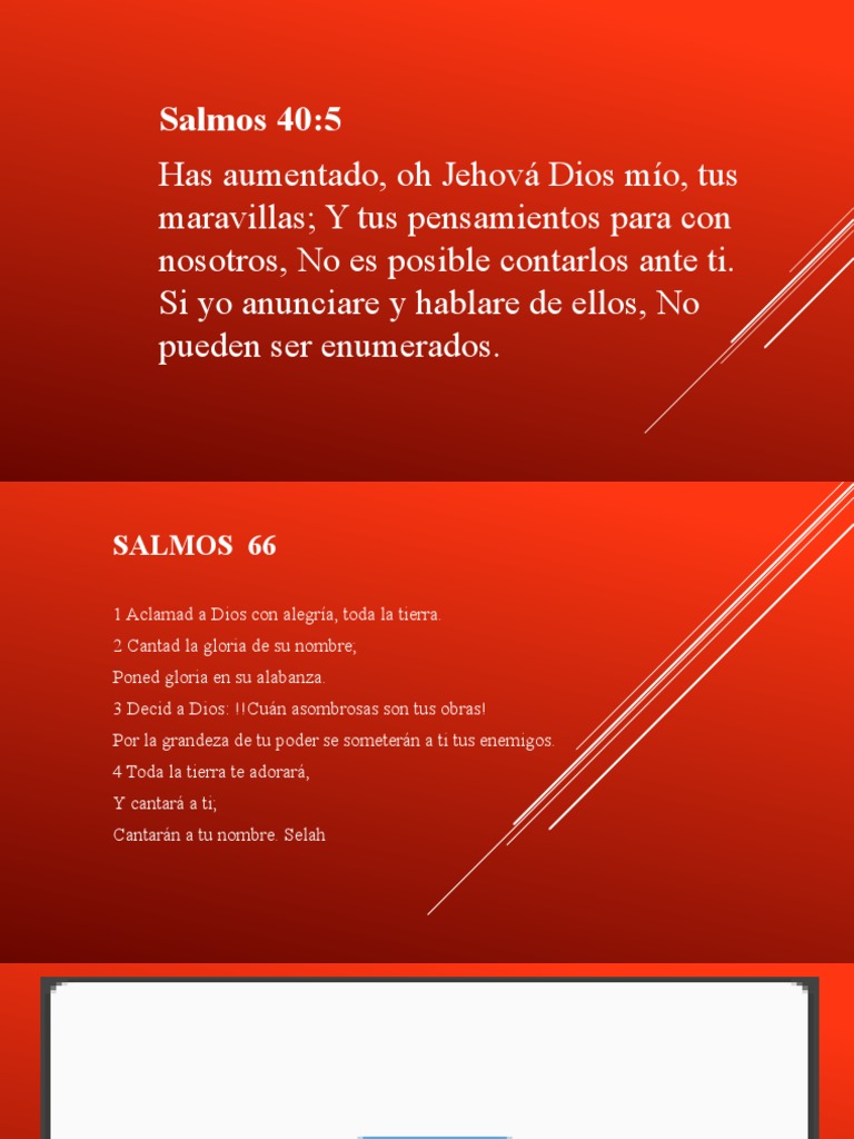 Salmo 66 | PDF