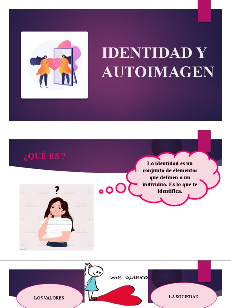Identidad y Autoimagen | PDF