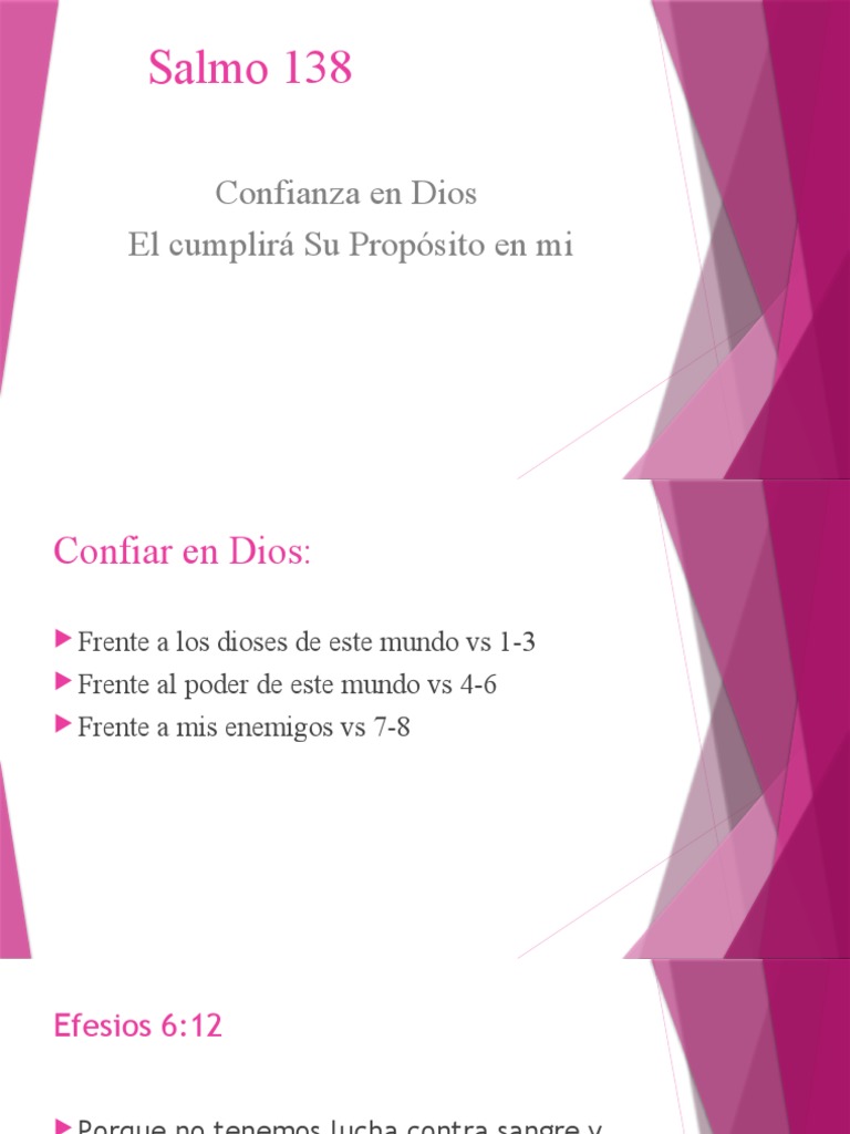 Salmo 138 | PDF | Textos Religiosos | Biblia