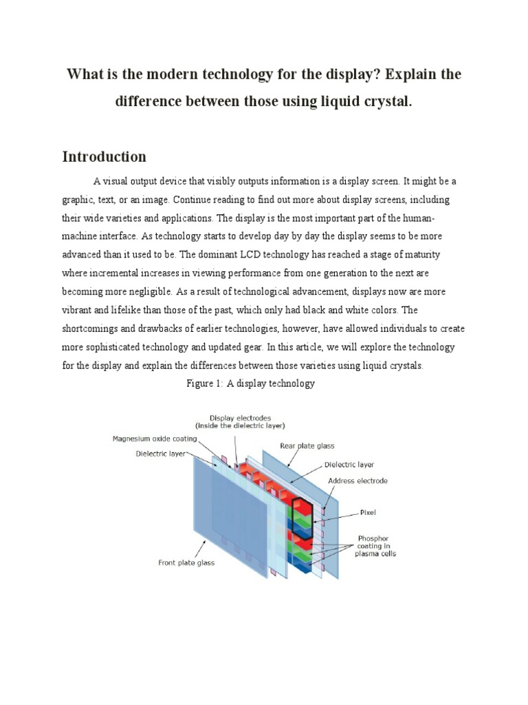 Chemistry q2 | PDF | Liquid Crystal Display | Light Emitting Diode