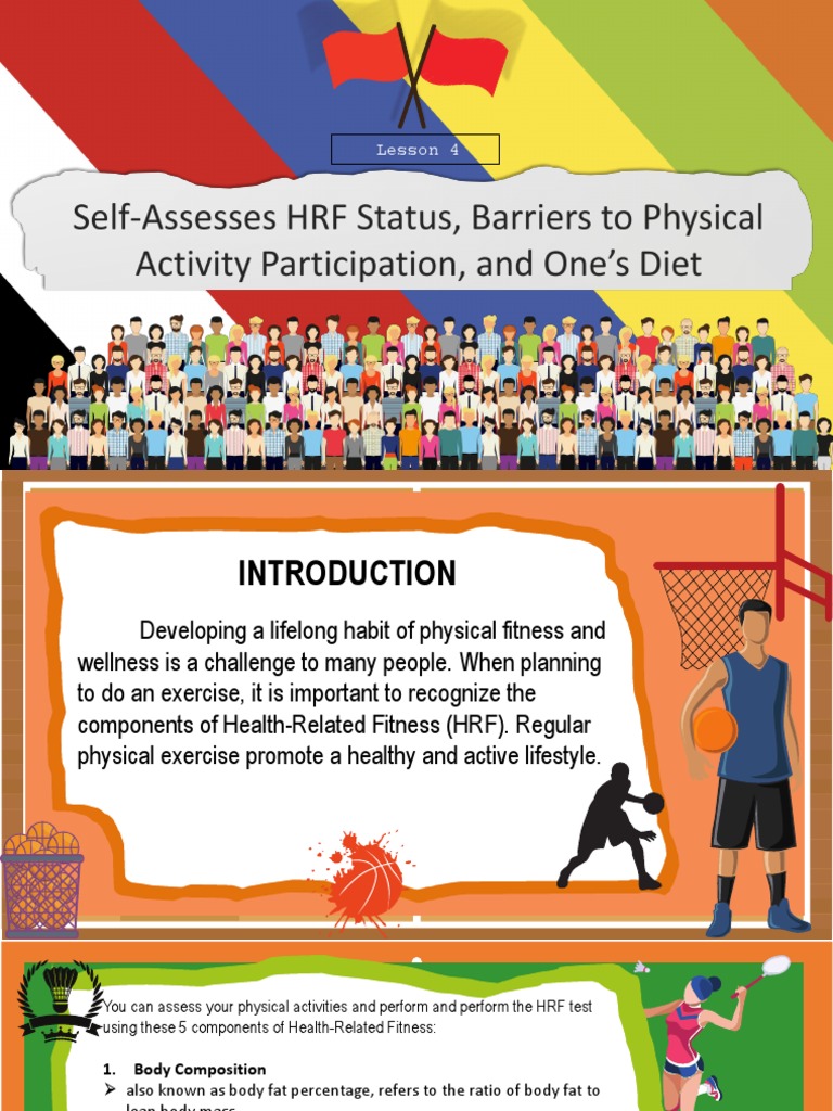 HRF Components and Barriers To Physical Activity Participation and One ... HRF Components and Barriers To Physical Activity Participation and One ...