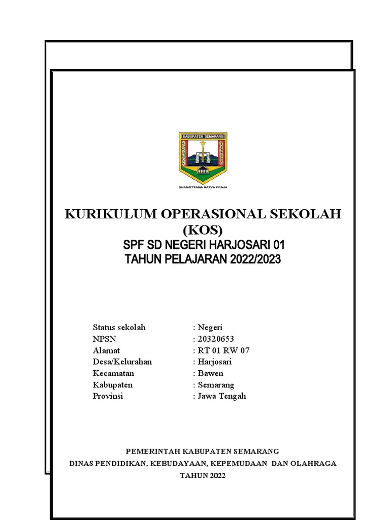 Cover-Ktsp Kosp | PDF