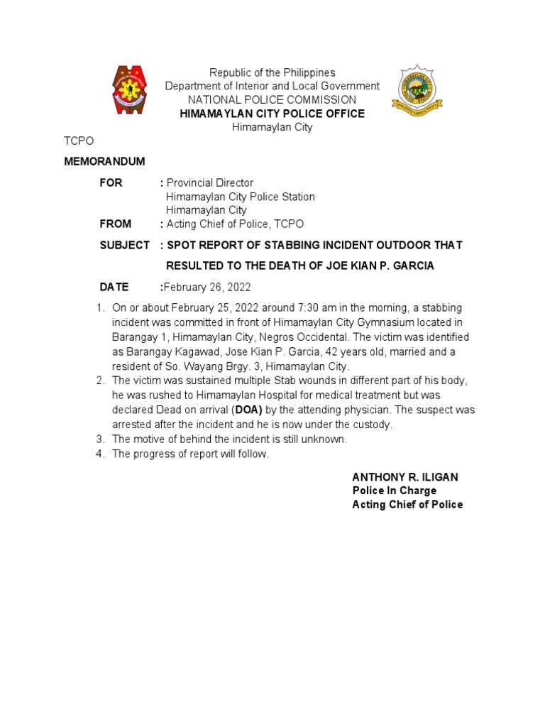 JR Spot Report | PDF