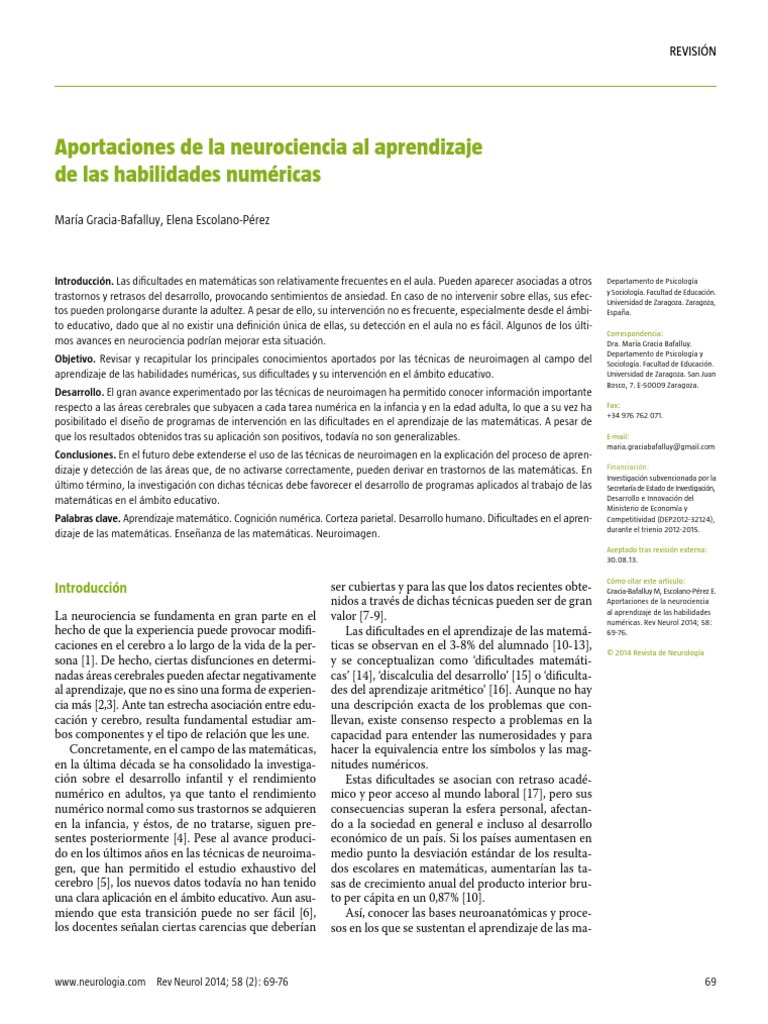 Aprendizaje | PDF | Aprendizaje | Memoria