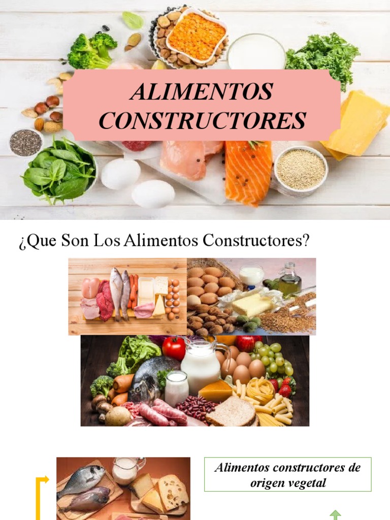 Alimentos Constructores | PDF