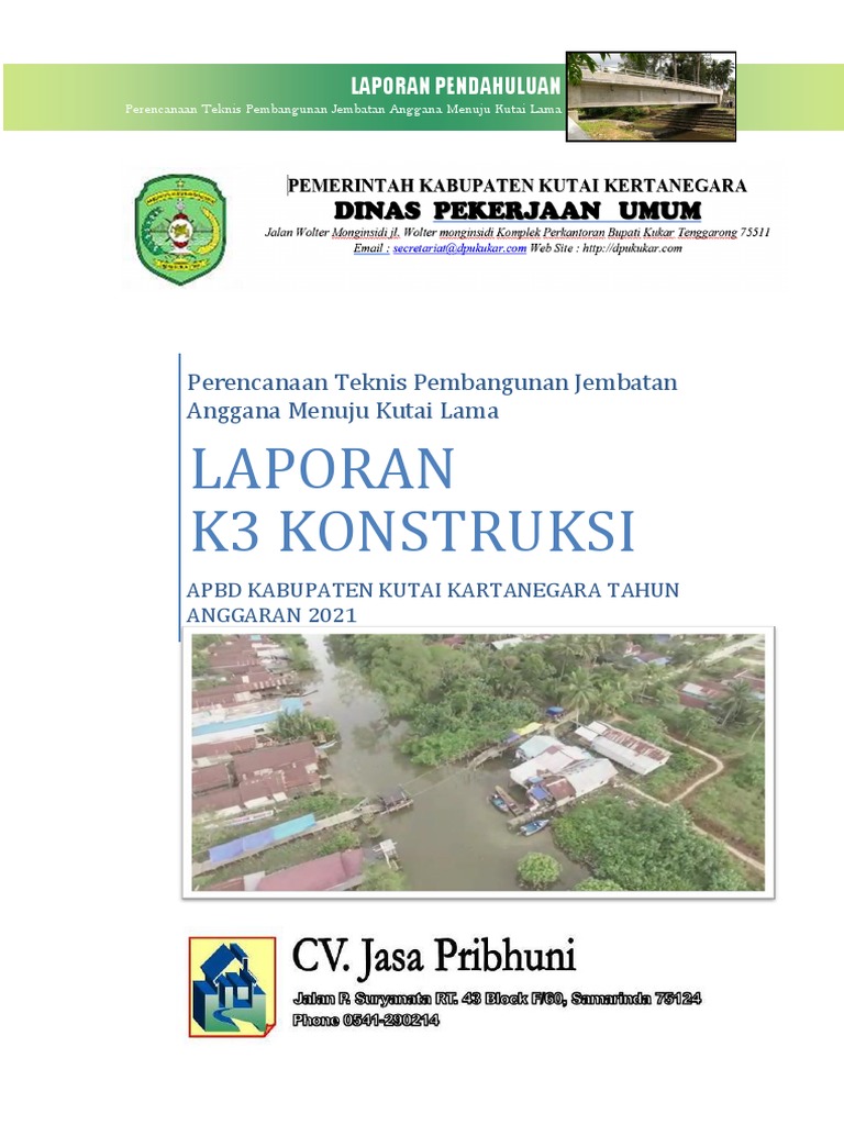 Laporan K3 Konstruksi | PDF