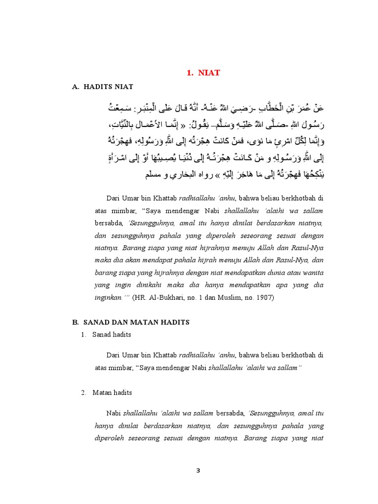 Makalah Hadist Tarbawi Lengkap | PDF