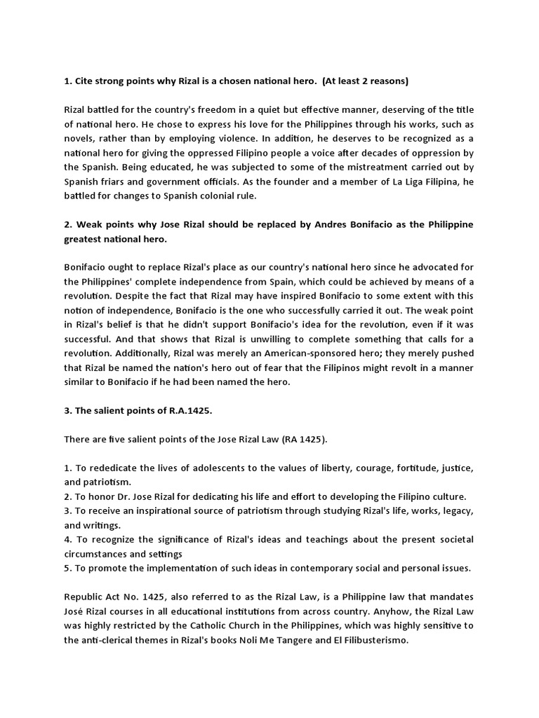 #1 Assignment | PDF | Philippines