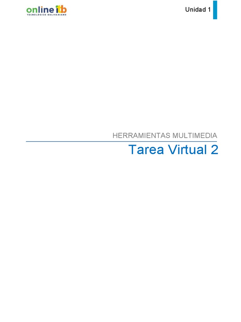 Tarea Virtual 2 | PDF | Multimedia | Teléfonos móviles