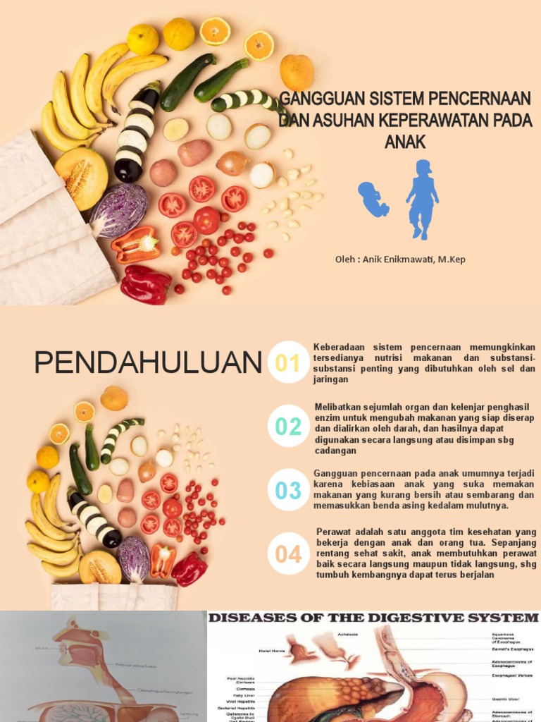 Gangguan Pencernaan Dan Askep - Kep Anak | PDF