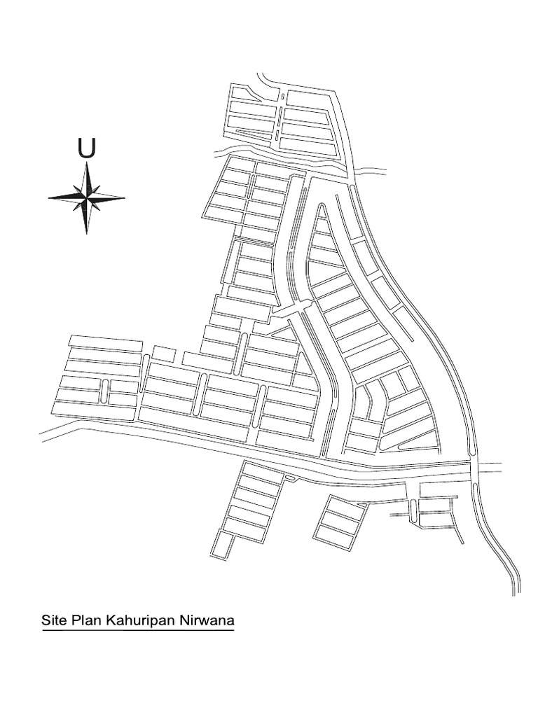 Siteplan Kahuripan Nirwana Model | PDF