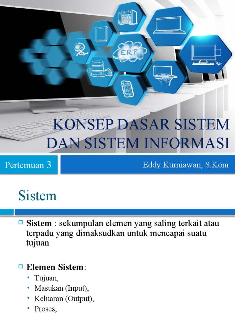 P3 - Konsep Dasar Sistem Dan Sistem Informasi | PDF