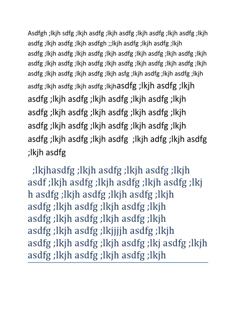 Placeholder Text Analysis | PDF