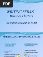 Formal Letters Writing 2025 | PDF