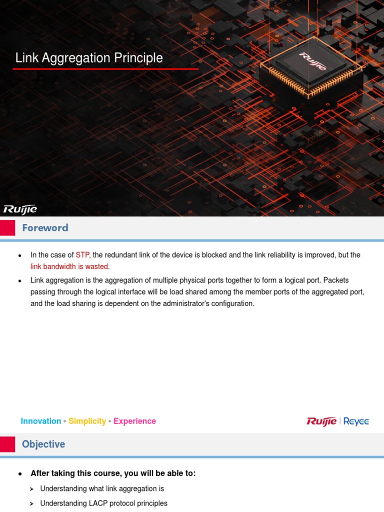 5.link Aggregation Principle | PDF | Network Switch | Network Architecture