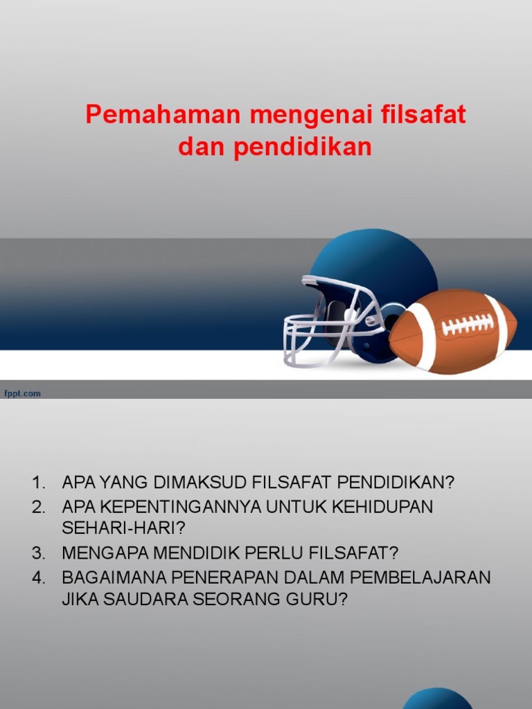 5-6 Pemahaman Filsafat Dan Pend | PDF