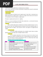 Lasers & Optical Fibers Model Question Paper+ Problems | PDF | Laser ...