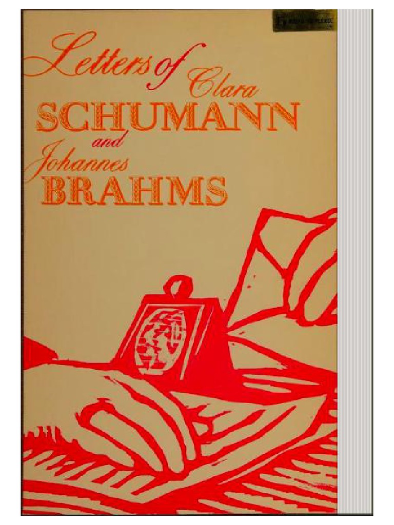 Letters of Clara Schumann & Brahms Vol I | PDF