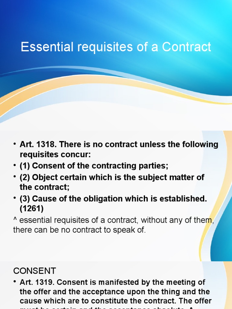Module 7 Contracts 2 | PDF | Offer And Acceptance | Contract Law