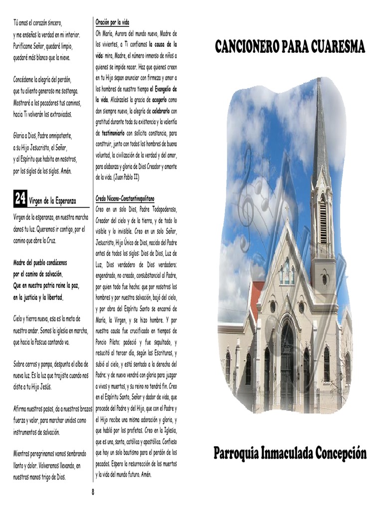 Cancionero para Cuaresma | PDF | Amor | Pecado