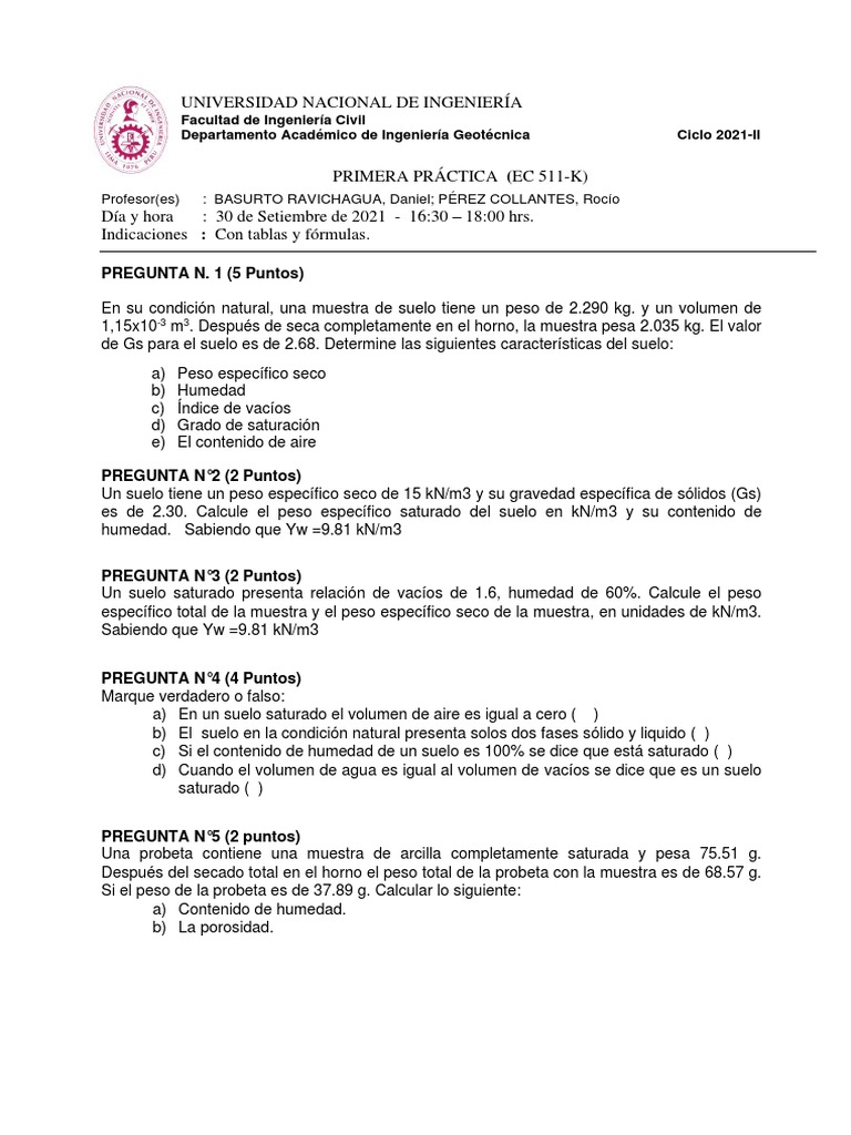 Primera Practica Calificada Ec-511k-2021-Ii | PDF