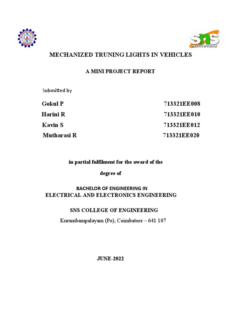 MTLV Project (2) . | PDF | Headlamp | Car