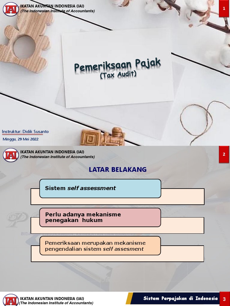 Pemeriksaan Pajak | PDF
