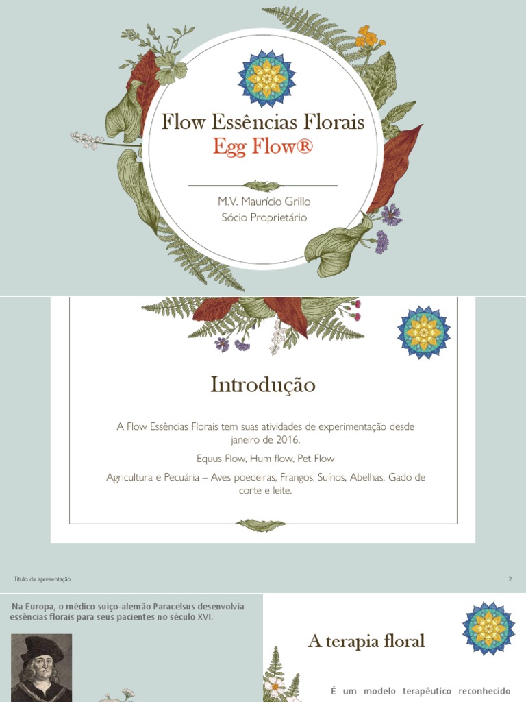 Flow Essências Florais | PDF | Remédios Florais de Bach | Homeopatia