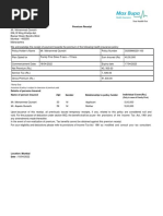 Premium Receipt PDF | PDF | Life Insurance | Public Finance