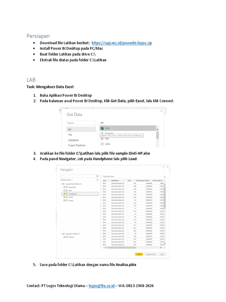 Panduan Lengkap Power BI untuk Pemula | PDF