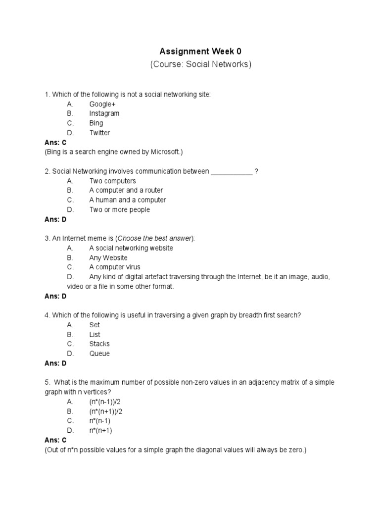 Week 0 Pdf Vertex Graph Theory Combinatorics 9967
