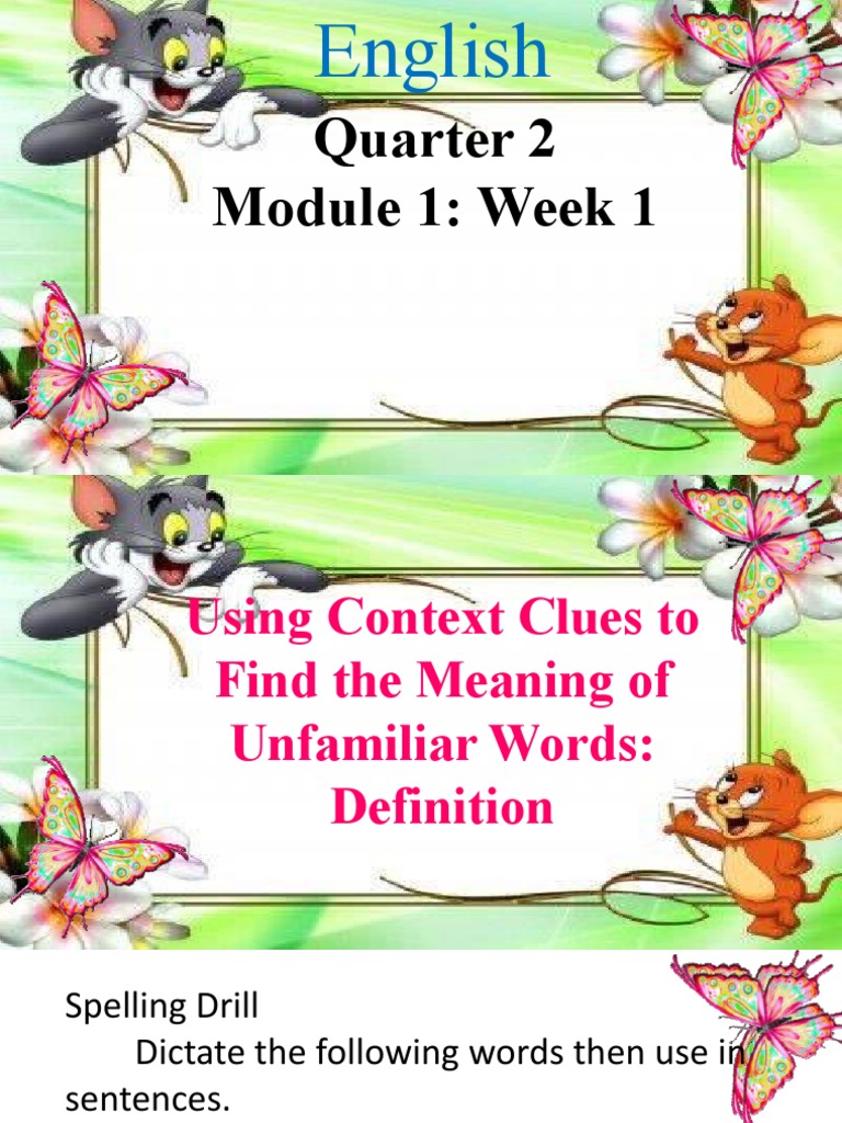 English Week 1 Q2 | Download Free PDF | Cupcake | Tropical Cyclones