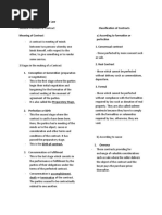 Law of Contract Notes | PDF | Law