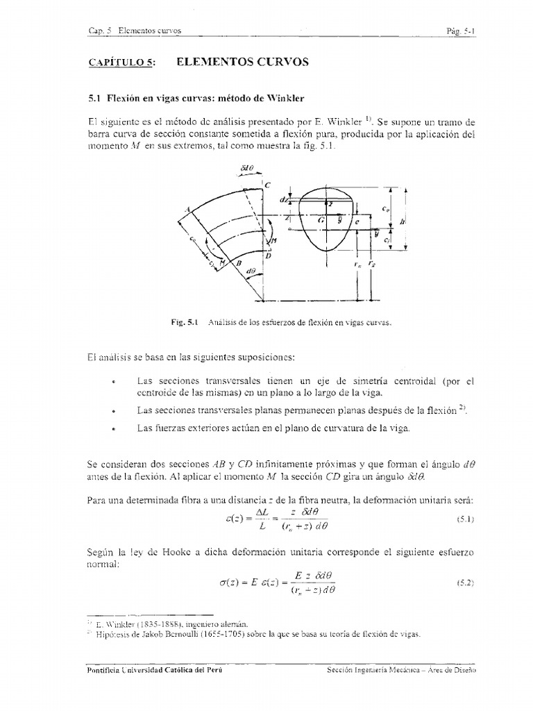 Vigas Curvas | PDF | Viga (Estructura) | Doblar