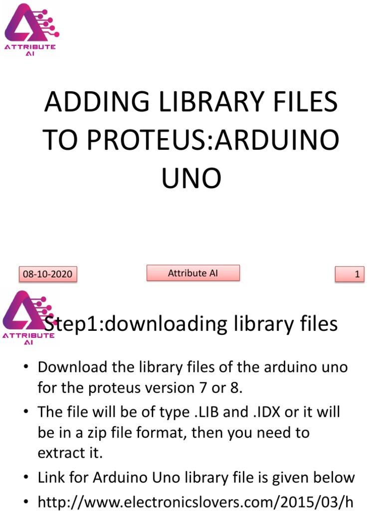 Arduino and Proteus PDF | PDF | Computer File | Library (Computing) Arduino and Proteus PDF | PDF | Computer File | Library (Computing)