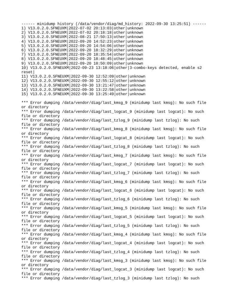 Dumpstate Board | PDF | Booting | Computing