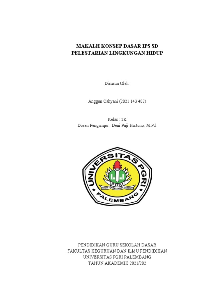 Makalh Konsep Dasar Ips SD | PDF