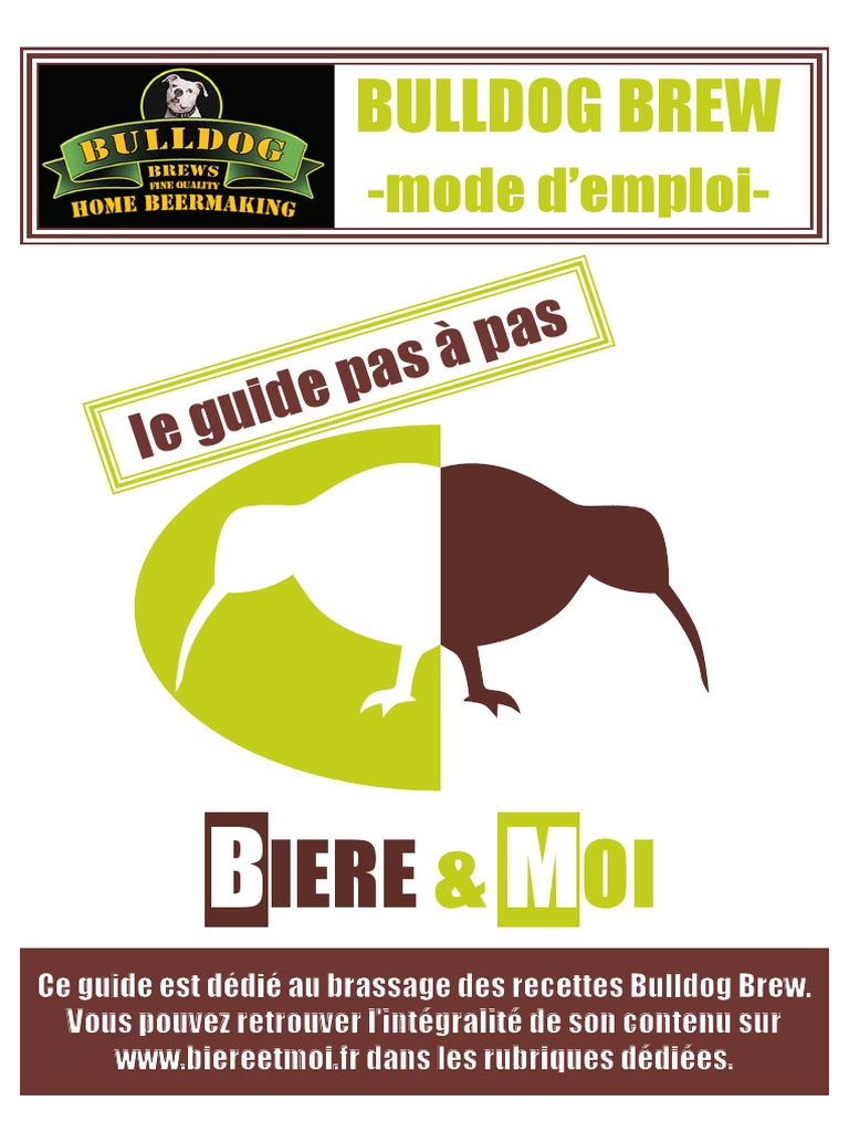 Bulldog Brew - Manuel PDF | PDF | Bière | Fermentation
