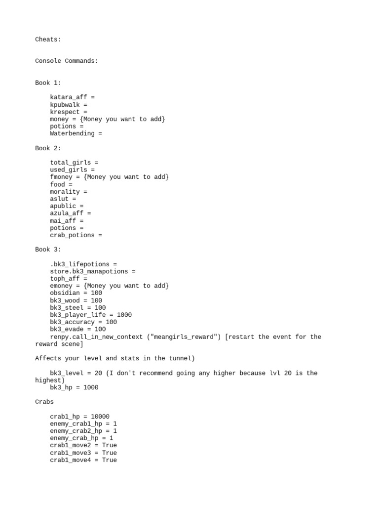 Four Elements Trainer Cheat Pdf