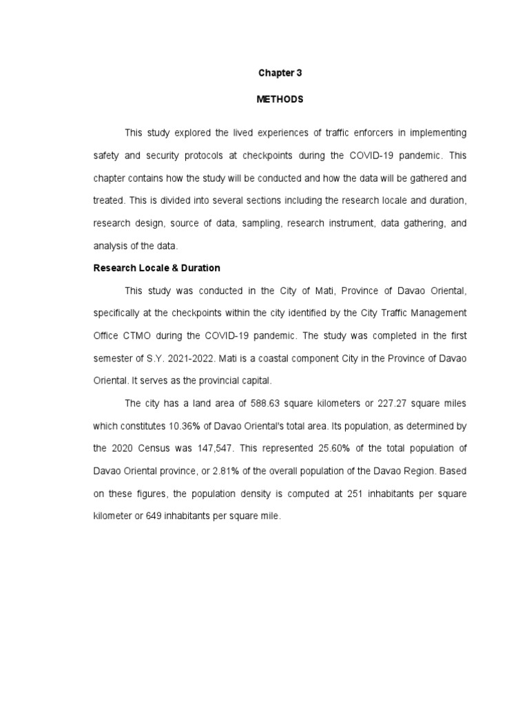 Chapter 3 | PDF | Focus Group | Qualitative Research Chapter 3 | PDF | Focus Group | Qualitative Research