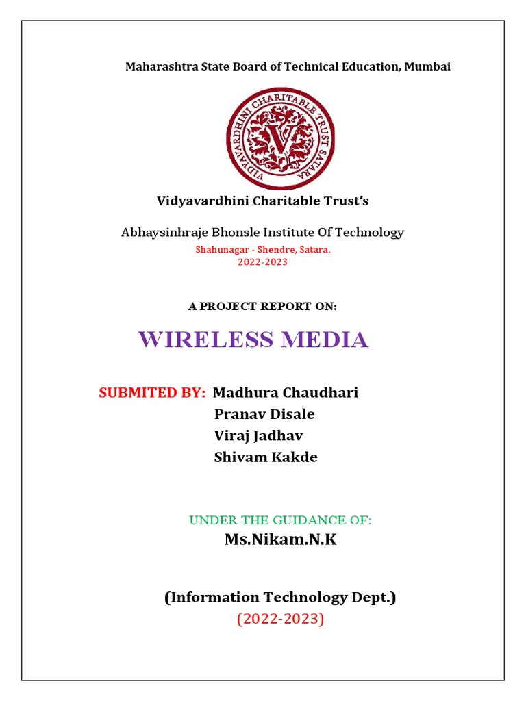 Pranav Project | PDF | Wireless | Wireless Network Pranav Project | PDF | Wireless | Wireless Network