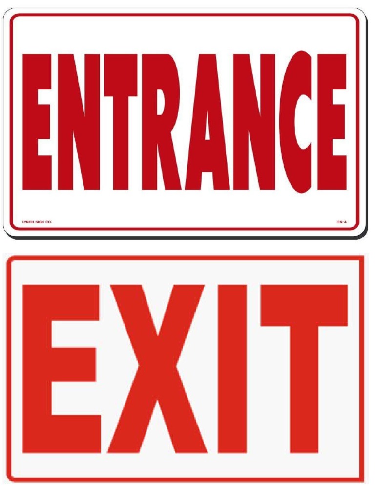 Entrance Exit | PDF