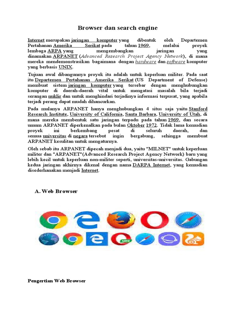 Browser Dan Search Engine | PDF