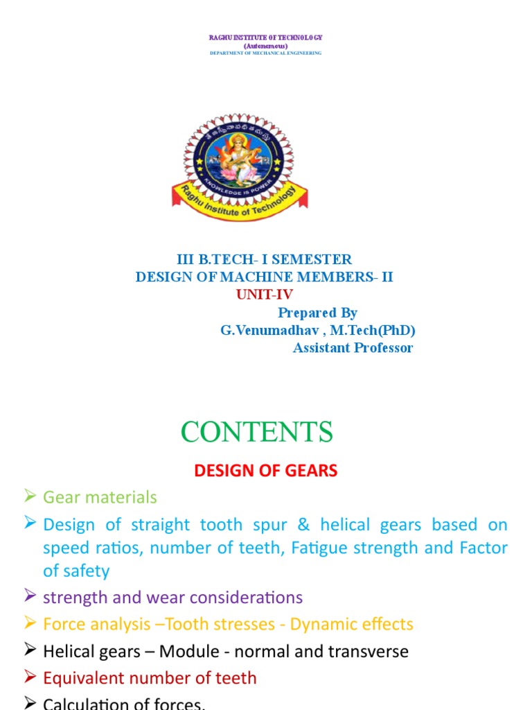 4 Dmm-Ii-Unit 4 | PDF | Gear | Circle