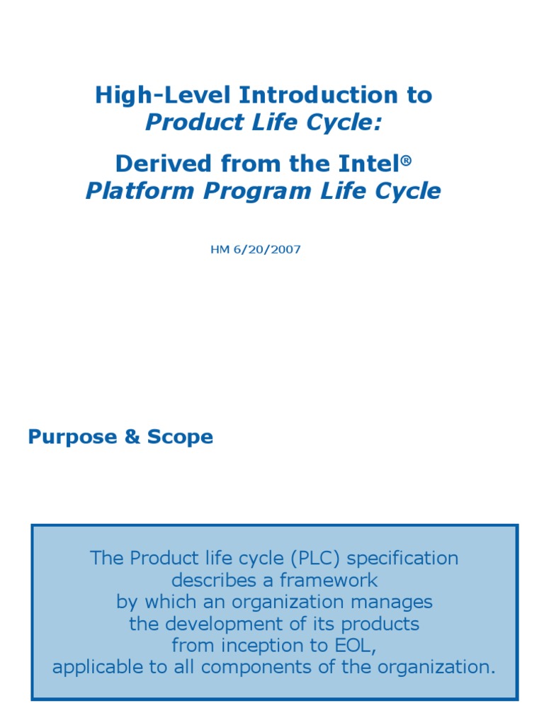 Product Life Cycle | Download Free PDF | Product Lifecycle | Software Engineering