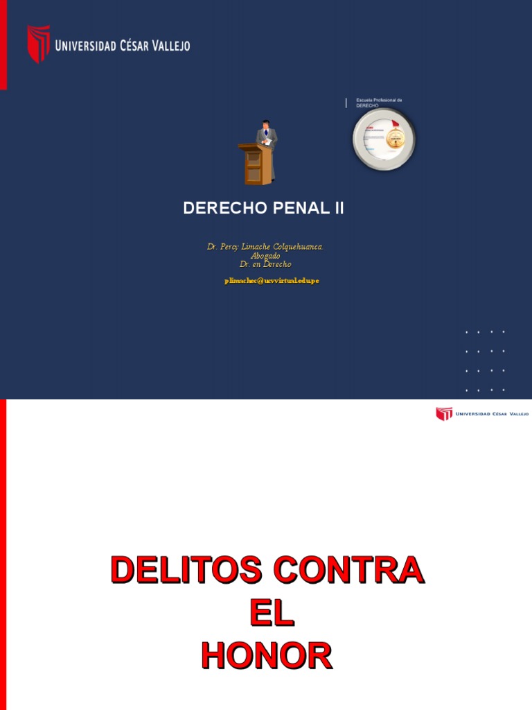 Delitos Contra El Honor | PDF | Derecho penal | Castigos