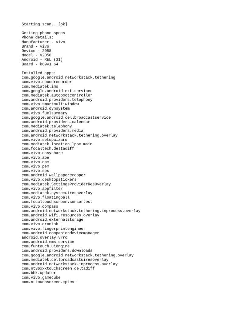 Process Log | PDF | Information Appliances | Smart Devices
