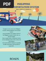 Transportation System in The Philippines | PDF | Public Transport ...