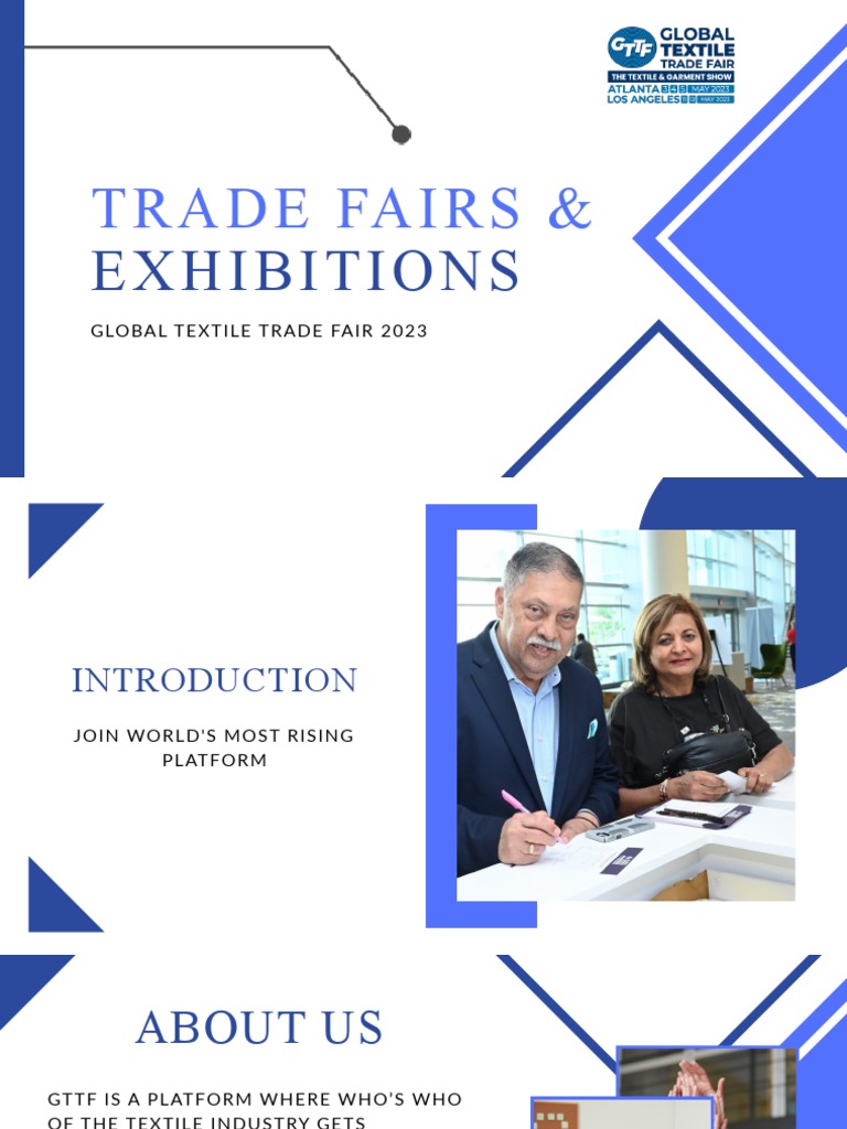 Trade Fairs and Exhibitions - GTT Fair | PDF