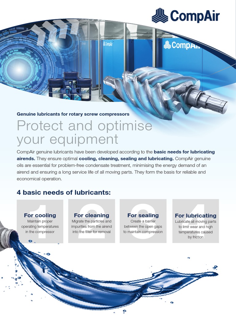 Compair 2-Seiter Ca Oil en | PDF | Lubricant | Viscosity